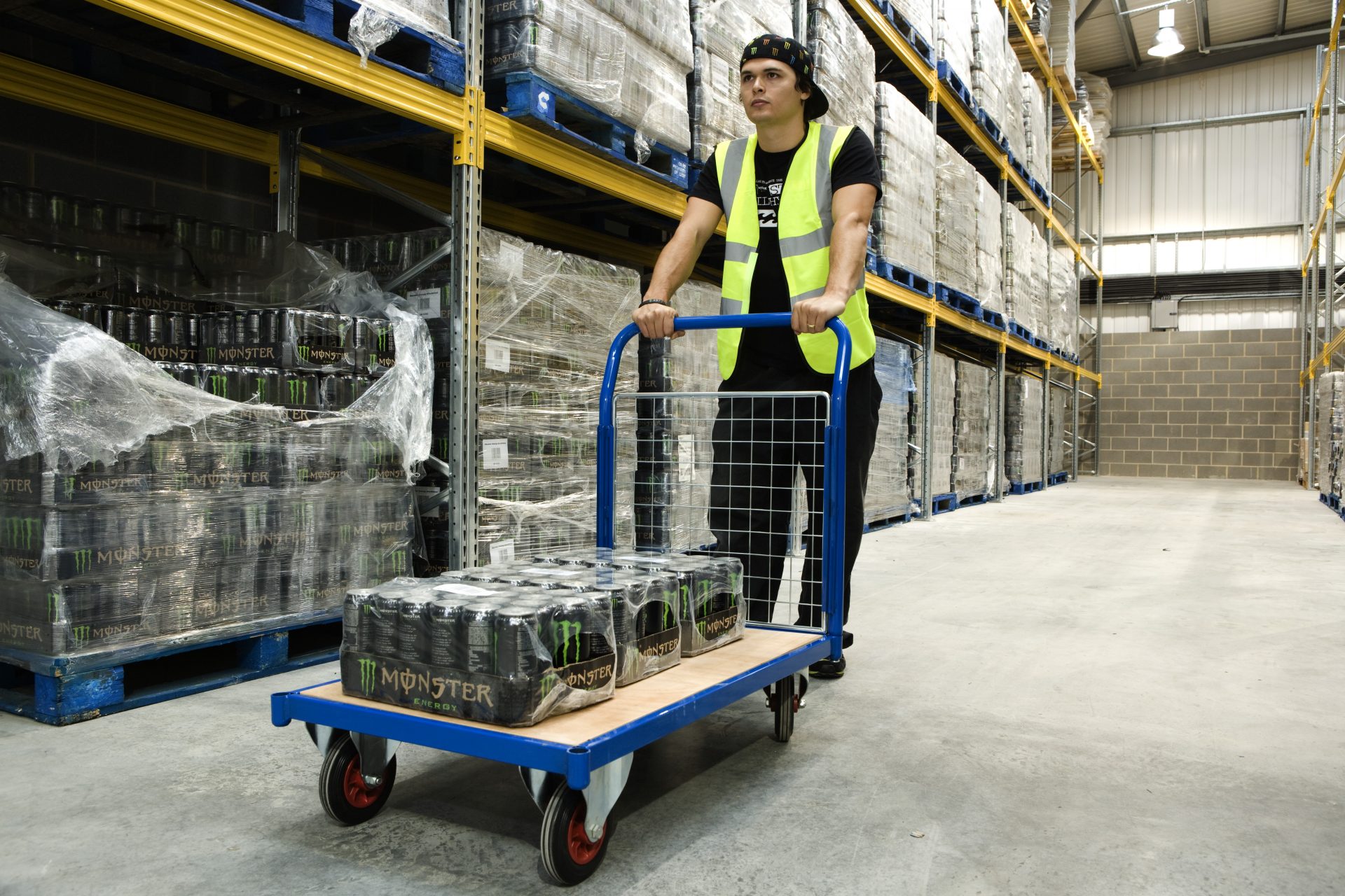 Case Study: Racking & Shelving For Monster | Action Shelving